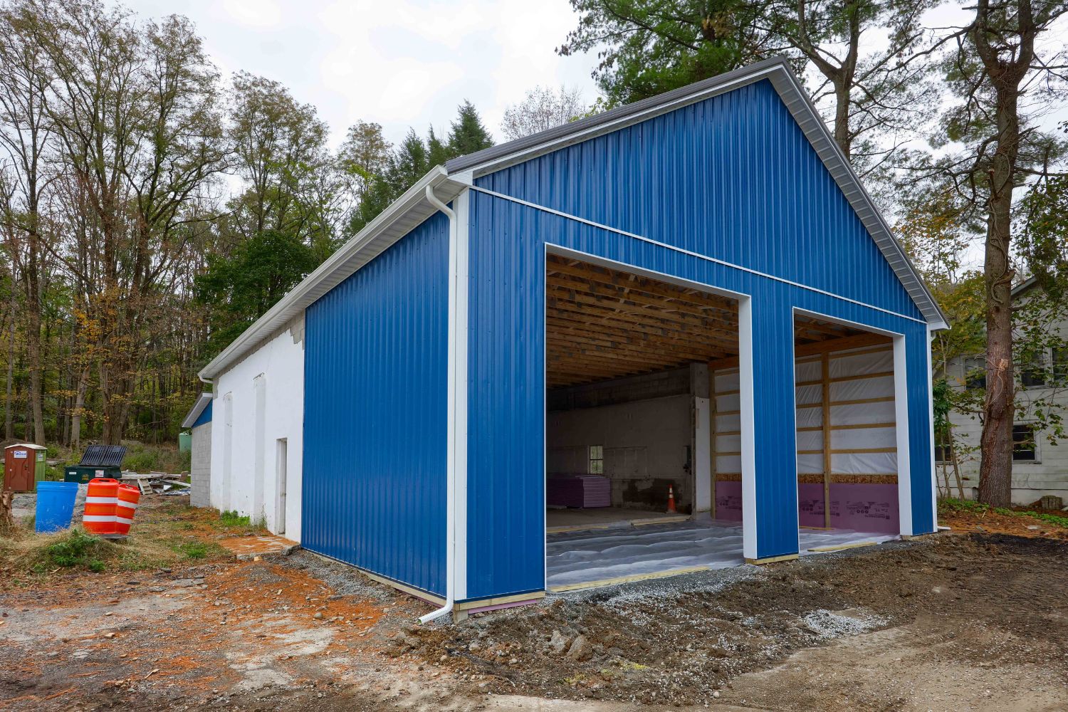 Pole Barn With Attic 24' X 36' X 8'6" Pole Barn With Dormers Chelsea