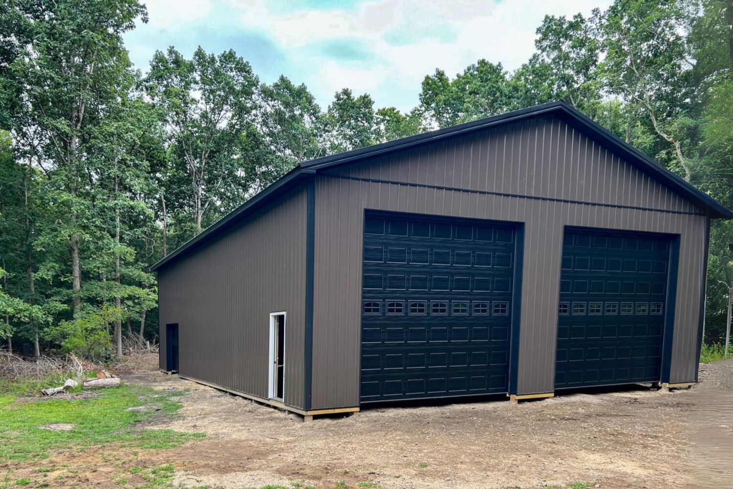 40x60 Pole Barn Garage in Tabernacle NJ | Extreme Pole Buildings