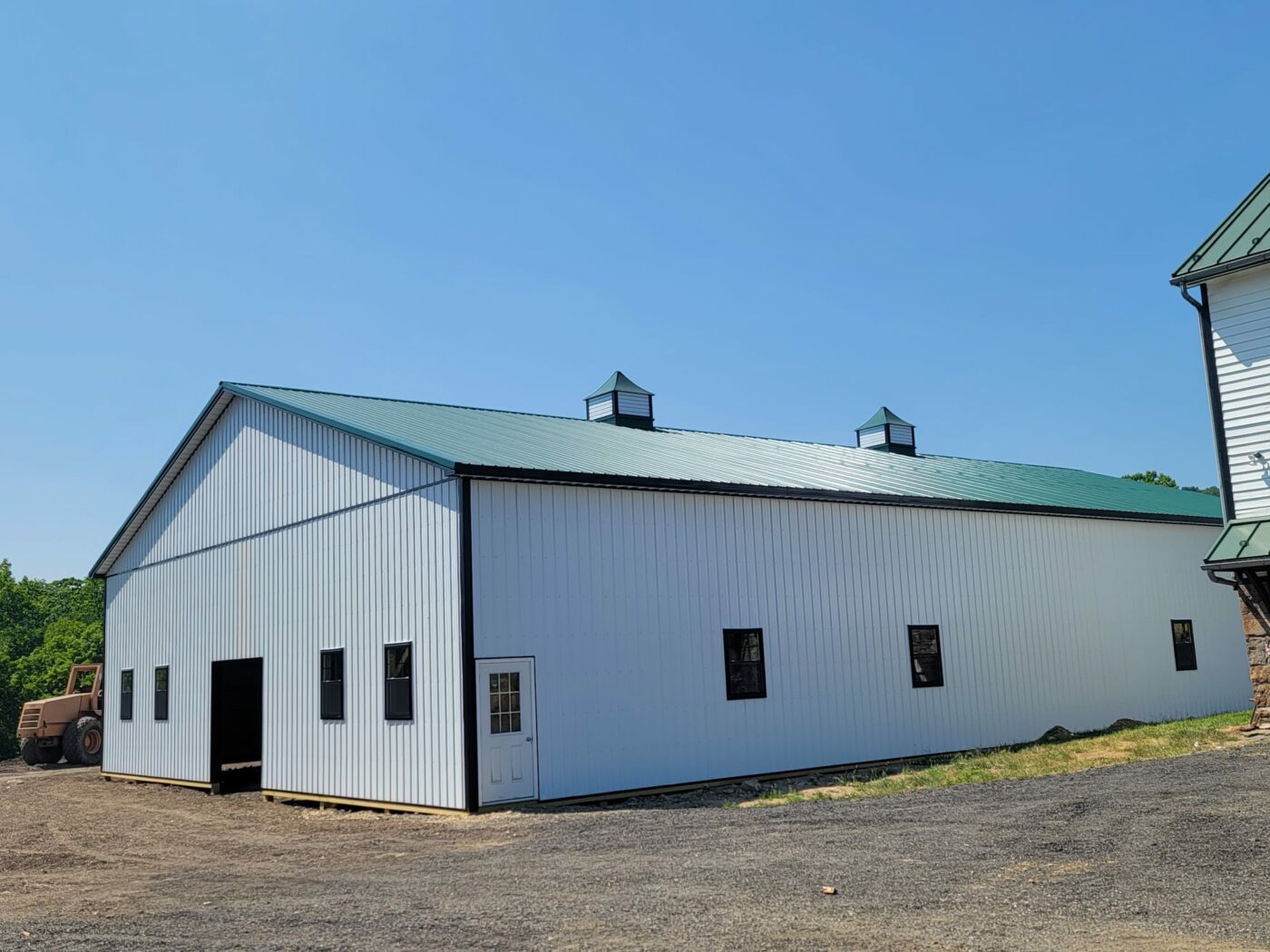 White Pole Barn - Extreme Pole Buildings