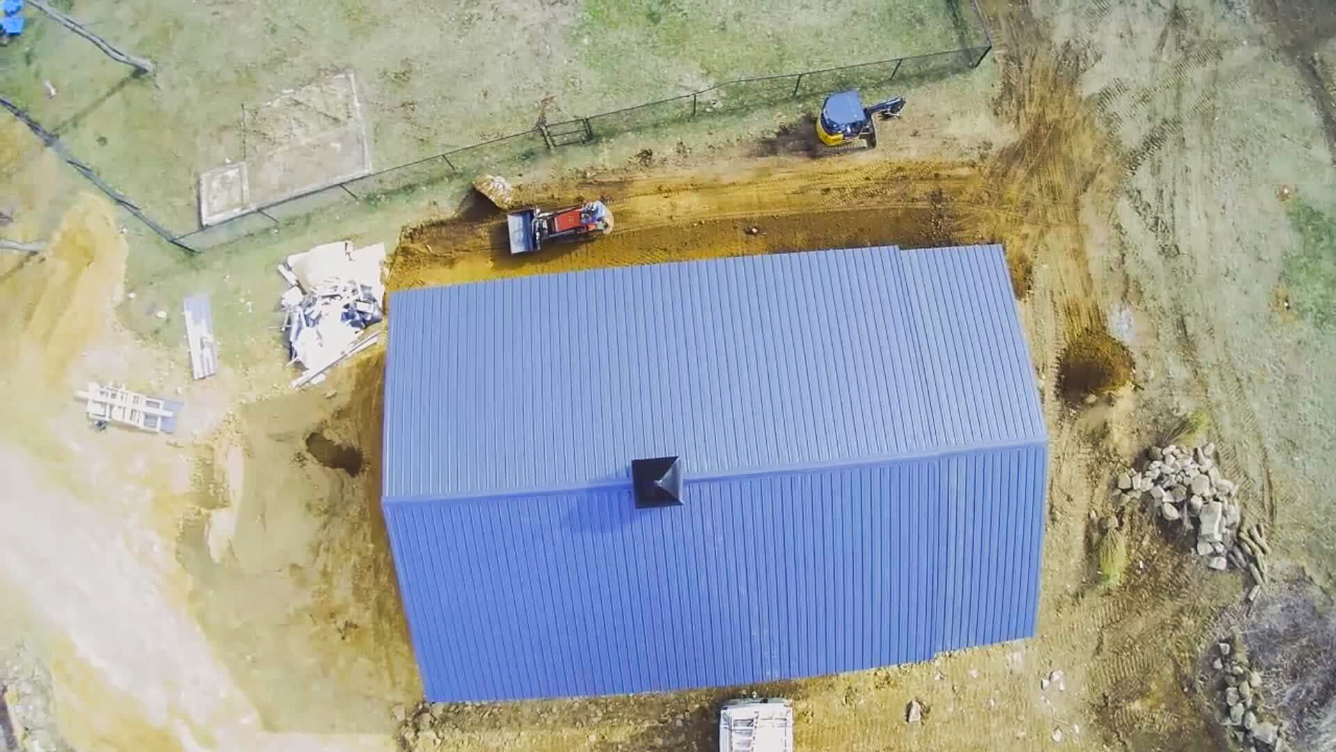 32x40 Pole Barn In Mendham NJ - Extreme Pole Buildings