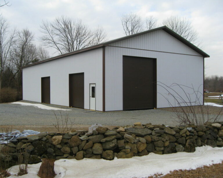 White Pole Barn - Extreme Pole Buildings