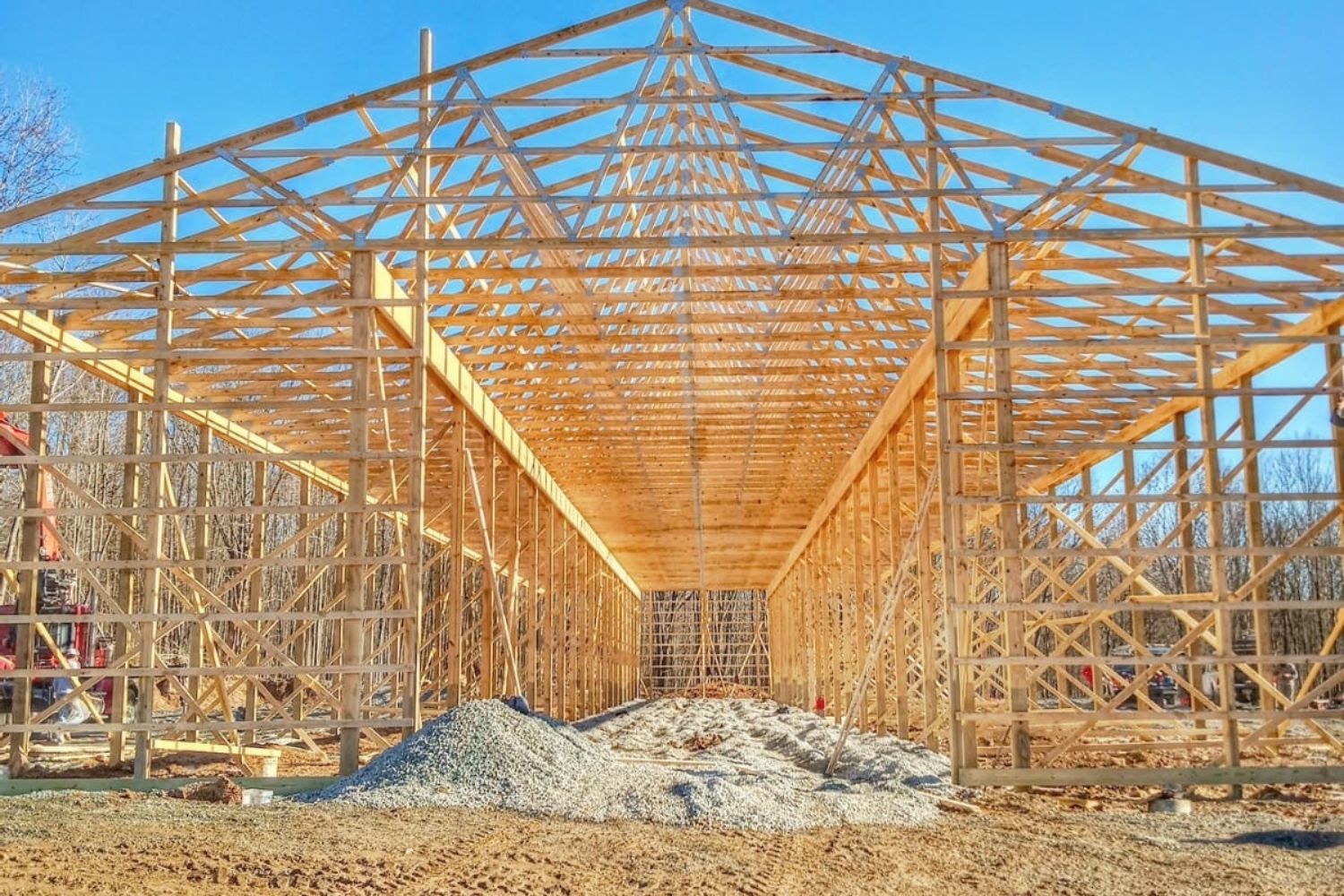 Sidewall Pole Barn Framing Pole Barns With Metal Trusses: A Complete