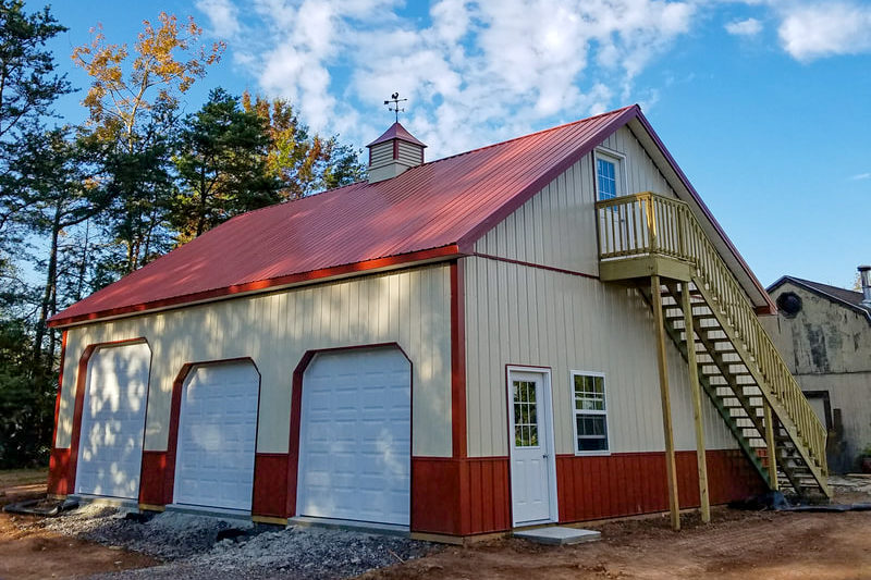 Garage Pole Building Designs Pole Barn Construction Fort Wayne IN