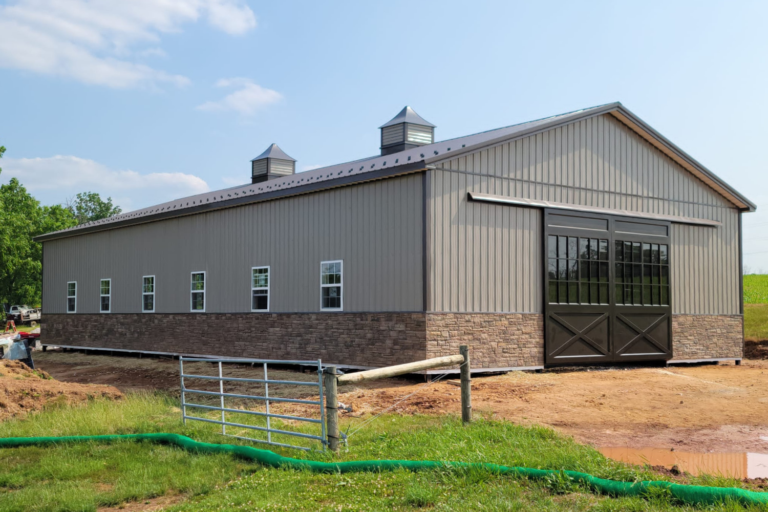 Beige Pole Barns | Extreme Pole Buildings