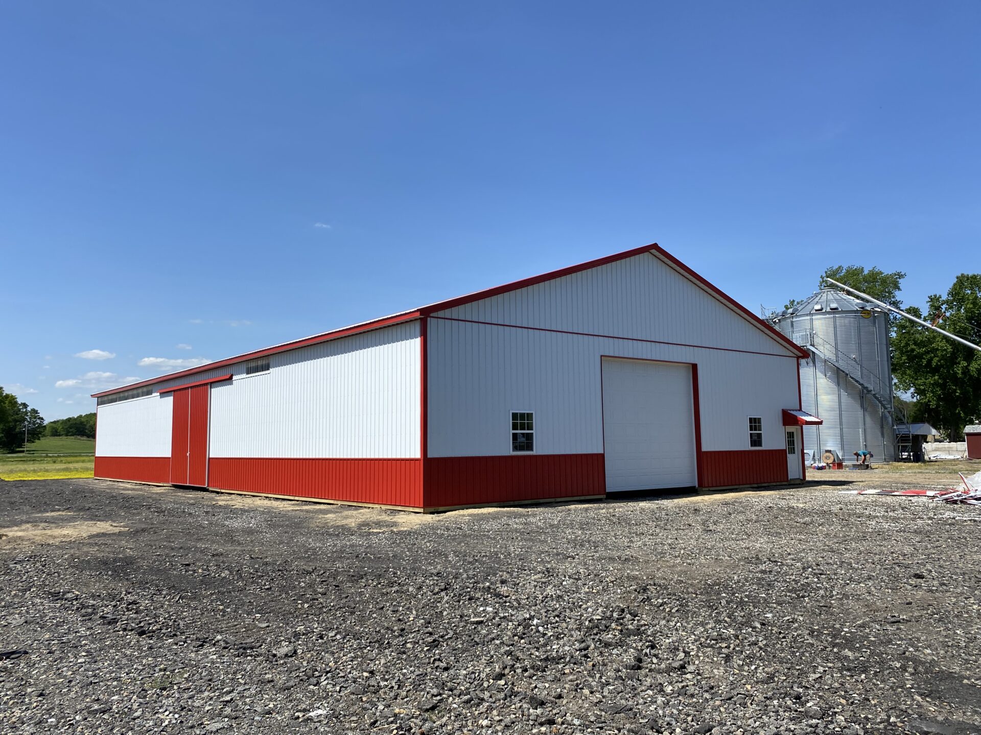 White Pole Barn - Extreme Pole Buildings
